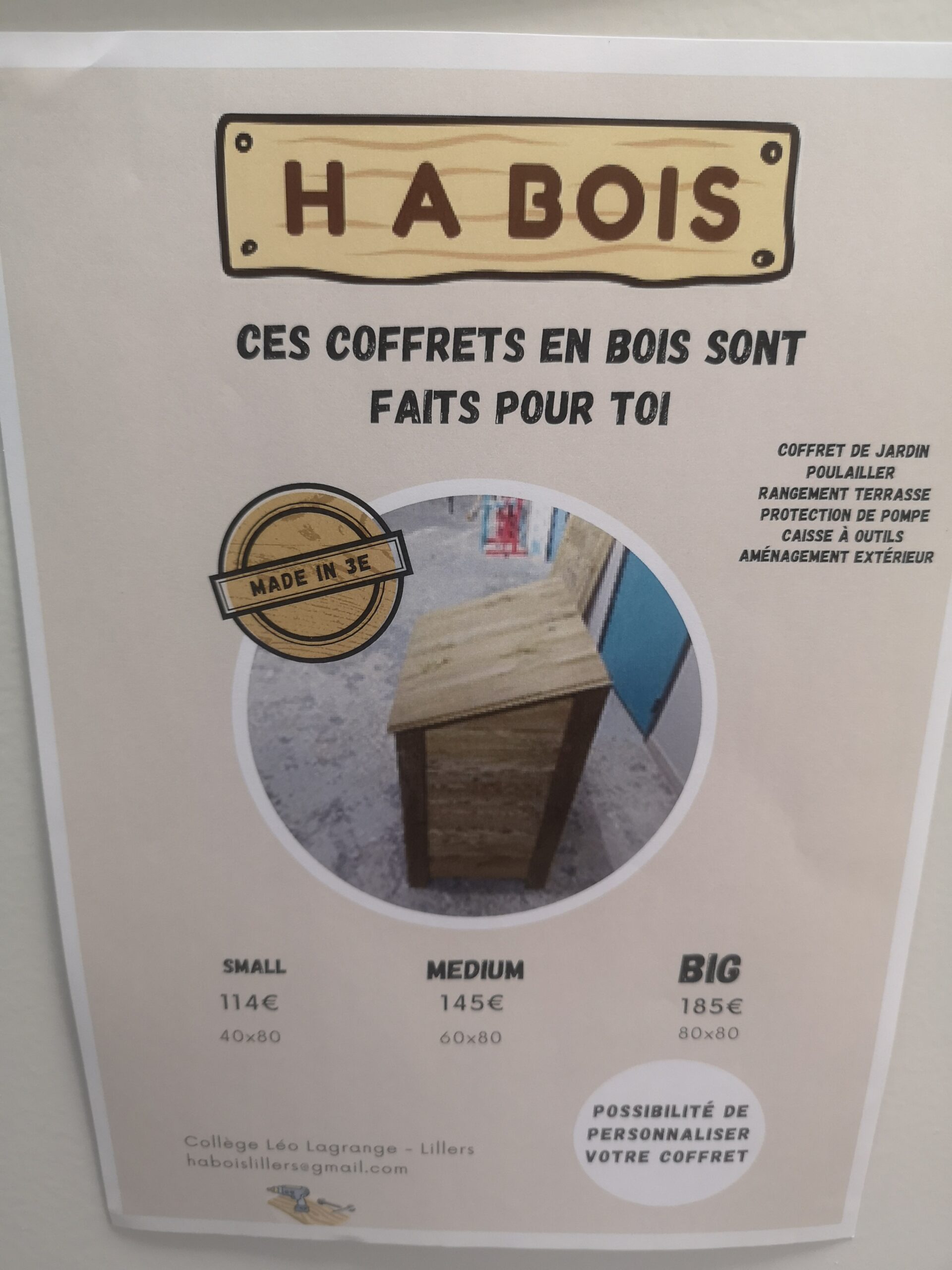 LES MINIS- HA BOIS – Bon de commande – Eco-Univert